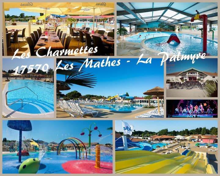 Mh Climatisé -Lv- 6/8 Pers Camping 4* Les Mathes - Île d'Oléron