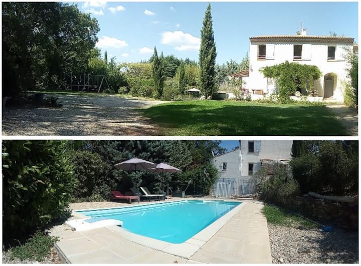 Villa 8 Couchages Piscine Jardin Proche Ville - Aix-en-Provence