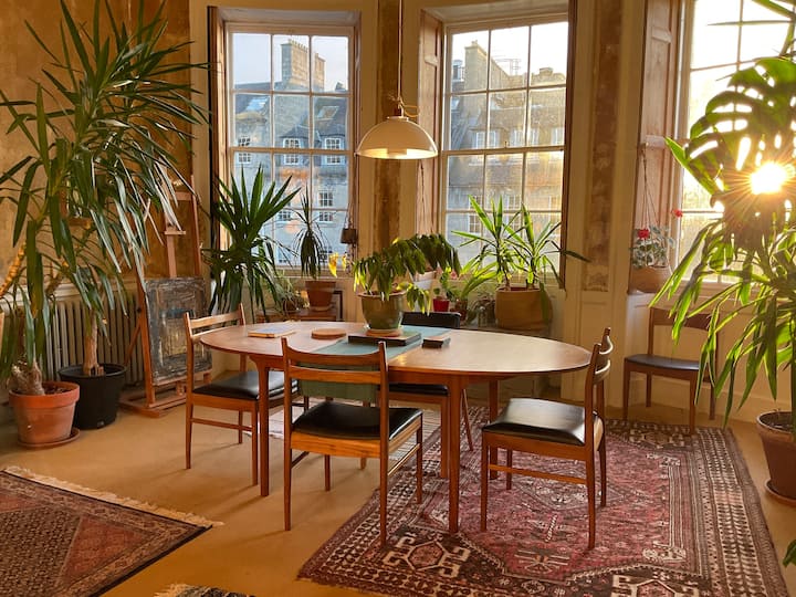 Leafy & Spacious Artists Home. Super Central. - Edynburg