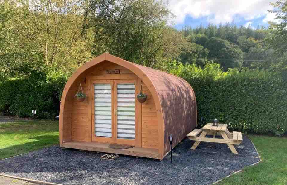 Glamping Pod in Heart of Snowdonia. Sleeps 3 - Huts for Rent in Gwynedd ...