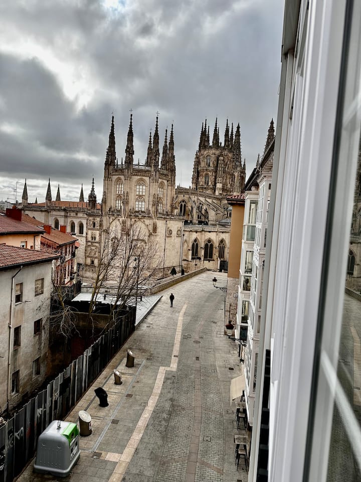 Vista Catedral Burgos Vivienda A Tu Aire - Burgos