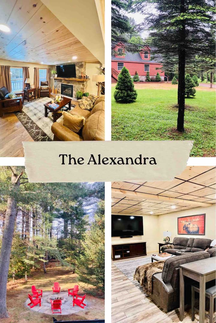 State Of The Art Cabin In Thendara/ Old Forge - Old Forge, NY