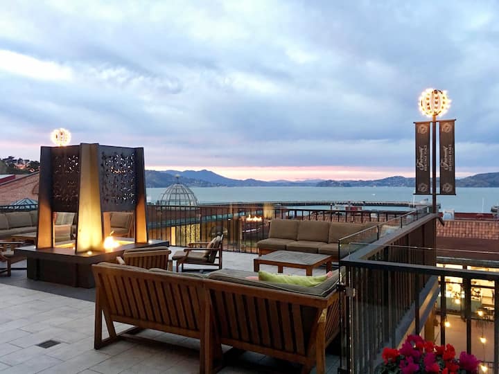 Two Bedroom Terrace Residence With Free Valet (2) - Sausalito, CA