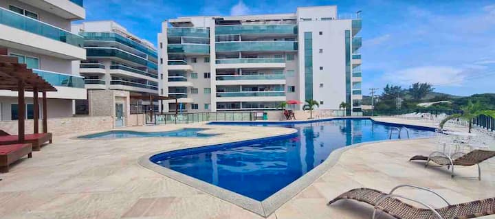 Apartamento Vista Mar Le Bon Vivant Praia Grande - Arraial do Cabo