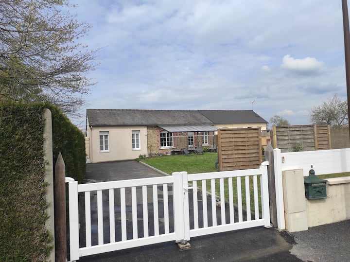 Maison Calme Mont Saint Michel (10mn) 4/5 Pers - Pontorson