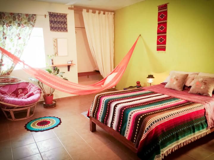 Wa'atal Otoch-la Casa Del Descanso-private Room 2 - Yucatán