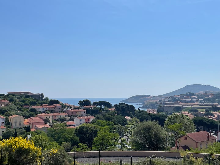 Appartement Calme Parking Wifi Et Superbe Vue - Collioure