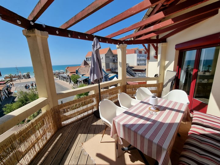 Rare ! Magnifique Appartement Familial Sur L'océan - Lacanau Océan