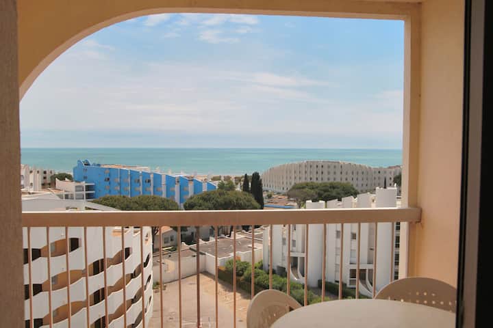 Studio Cabine Vue Mer - La Grande-Motte