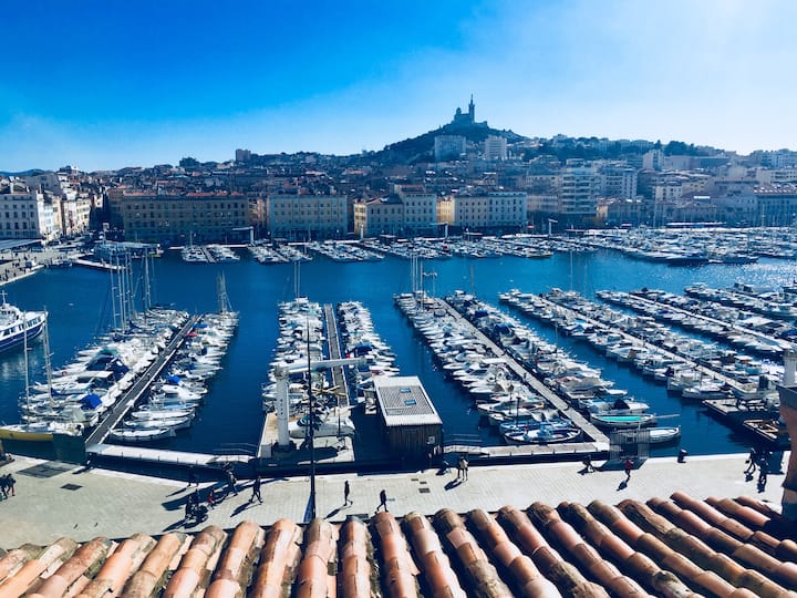 Appartement Avec Terrasse Et Vue Sur Le Vieux-port - Marseille