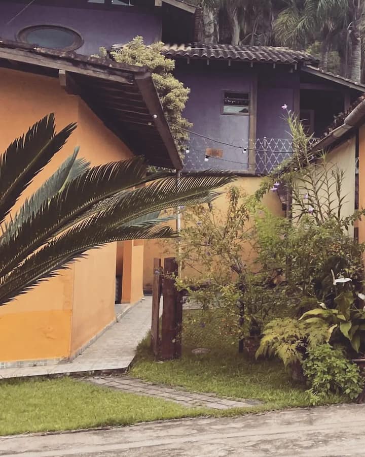 Casinha Caiçara Em Pauba Com Jardim! - São Sebastião