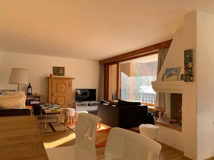 3-zimmer Ferienwohnung - Madulain