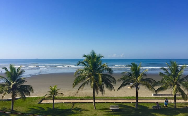 Beach Place Apto Com Vista Para O Mar Em Peruíbe - Peruíbe