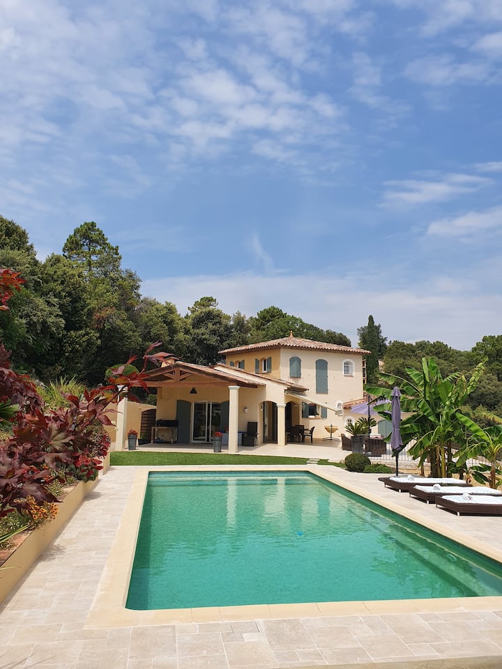 Villa Vue Féerique à 30 Mn De Cannes. - Montauroux
