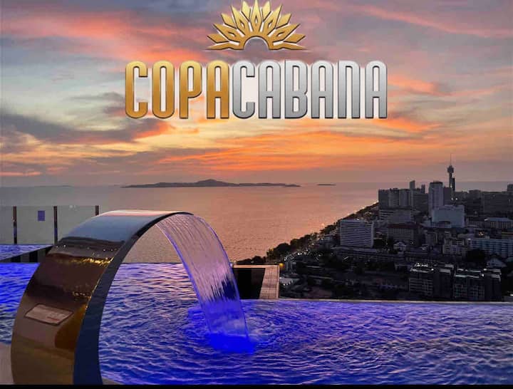 Copacabana 奢华无边泳池一线海景公寓 - Pattaya
