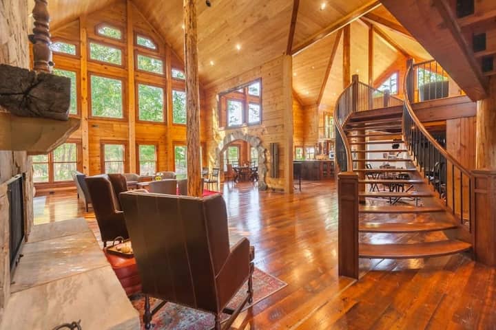 Stunning Lodge Cabin By U.s. Whitewater Center - Belmont, NC
