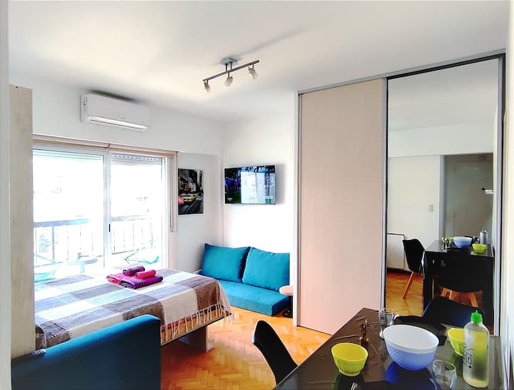 Cozy And Bright Studio In Palermo - Buenos Aires