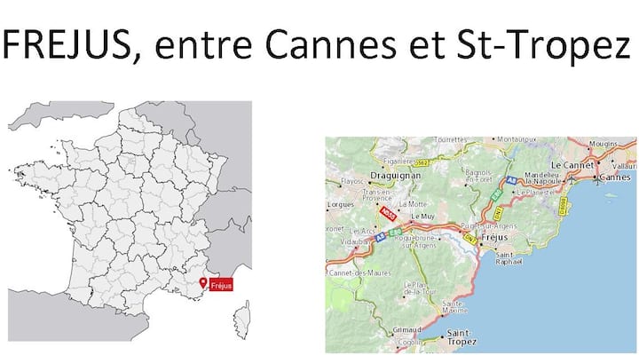 Entre Cannes Et Saint Tropez  Studio  à Fréjus - Fréjus