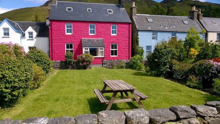 Stunning Lochside House Sleeps 12 Red House Dornie - Plockton