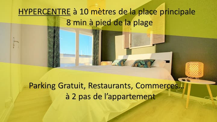 Tour Du Guet 2 -Hypercentre Calais - 4 Pers - 40m² - Wissant