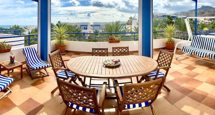 Apartamento Con Terraza Y Vistas Al Mar - Mojácar