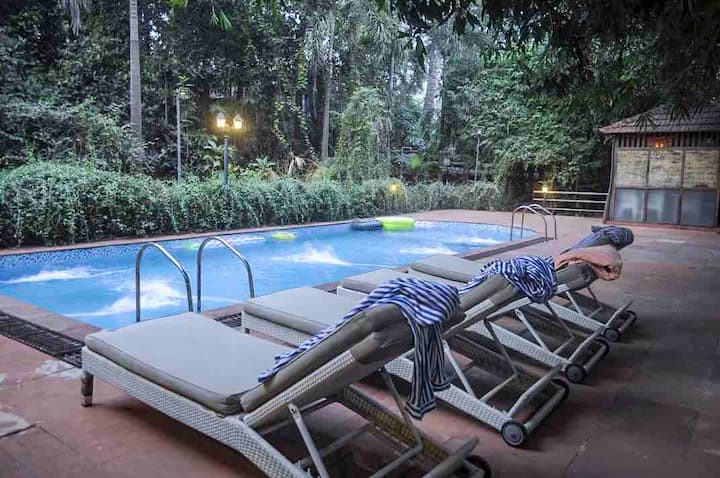 Lsq Rj Farms 3bhk Villa With Private Pool Hills - Karjat