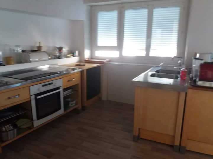 Chambre"chêne" Avec Sdb Dans Gîte Les Merlandises - Ambérieu-en-Bugey