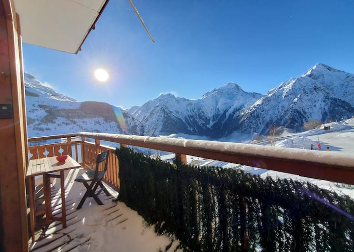 Panorama 90 ° Super Diable Et Muselle . - Les Deux Alpes