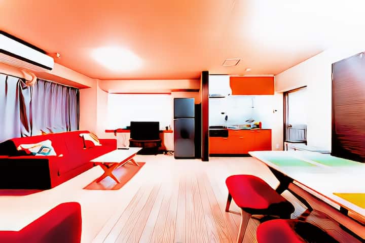 10 Min To Okubo｜2 Min To Shinjuku｜85sqm 3br｜switch - Shinjuku City