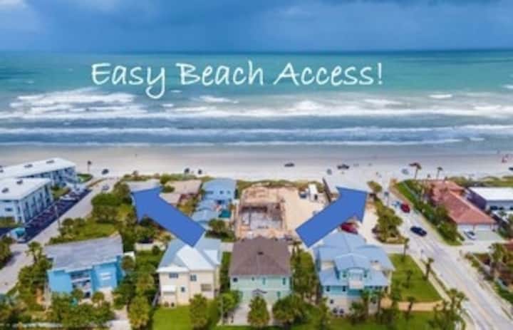 New Smyrna Deal - Ocean View, Walk To Flagler-pets - New Smyrna Beach, FL