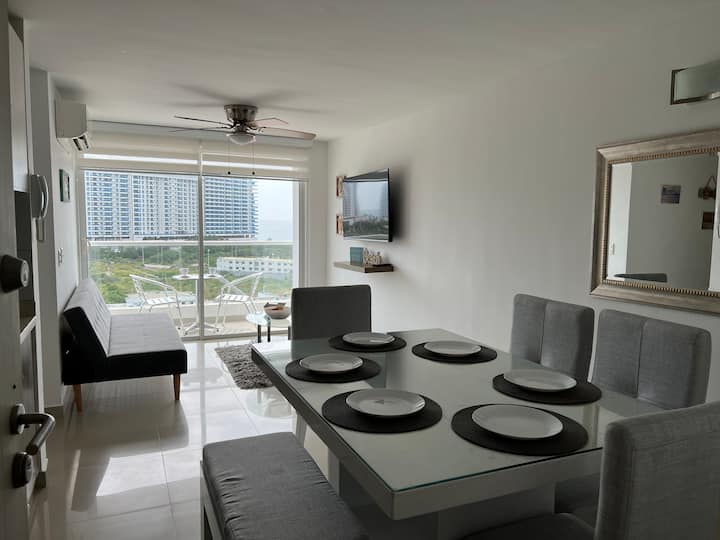 Apartment Paradiseview- Rodadero Santa Marta - 聖塔馬它