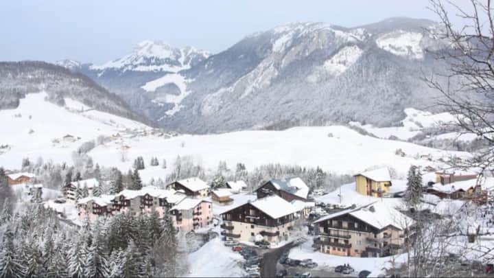 Charmant Studio 20m2 à Hirmentaz Idéal 4 Pers. - Bellevaux