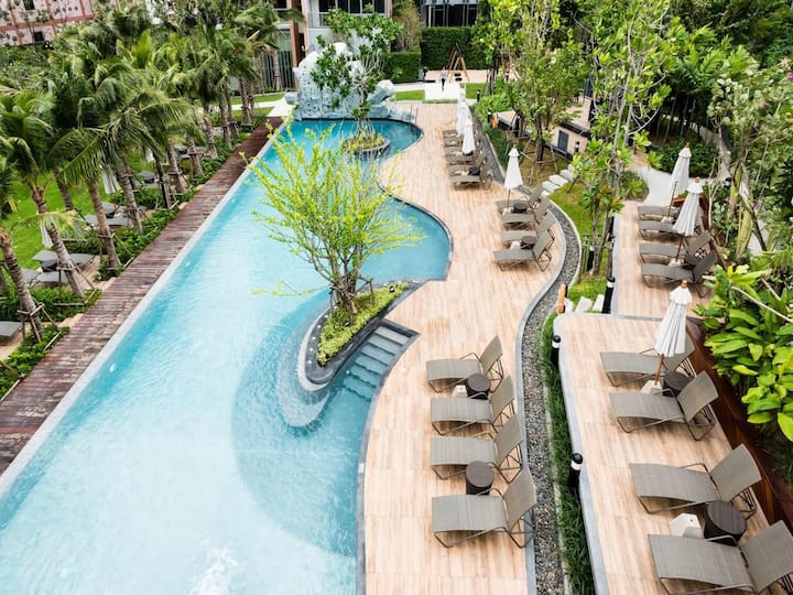 Sea View_2 Bedroom_family_• Pool • Gym_beach 900m. - Pattaya City