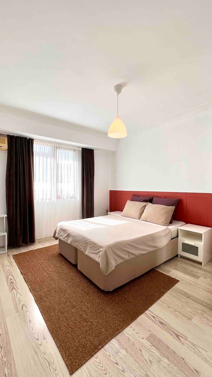 Modern, Bright, And Cool Flat - Gaziemir