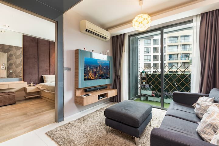 Warm & Design 1br Apt Center Bangkok Asoke - Bangkok