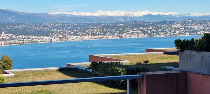 2 Pièces Vue Panoramique Sur Mer Et Baie De Cannes - Théoule-sur-Mer
