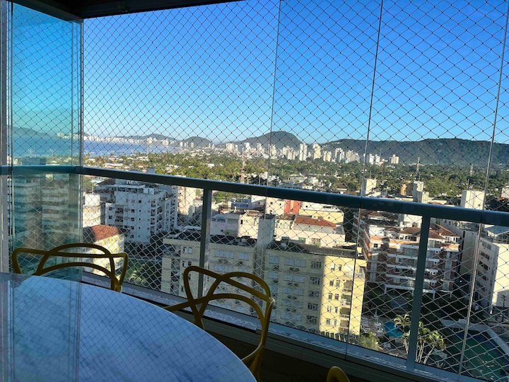 Lindo Apartamento Com Exuberante Vista Para O Mar! - Guarujá