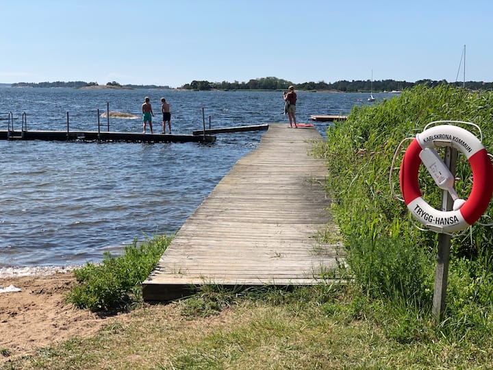 Stuga 200 M Från Strand, Hav Och Skärgård! - Karlskrona