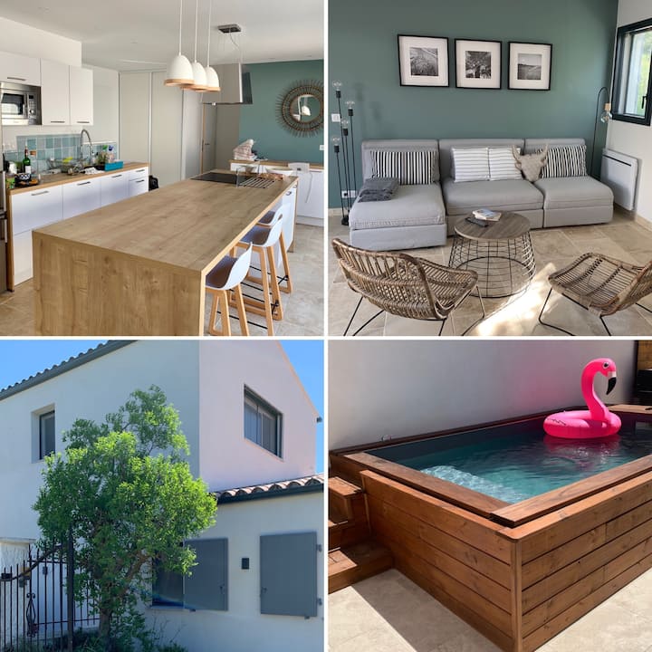 Sun And Jujubes: New House, Calm, Sunny, All Comfort - Saintes-Maries-de-la-Mer