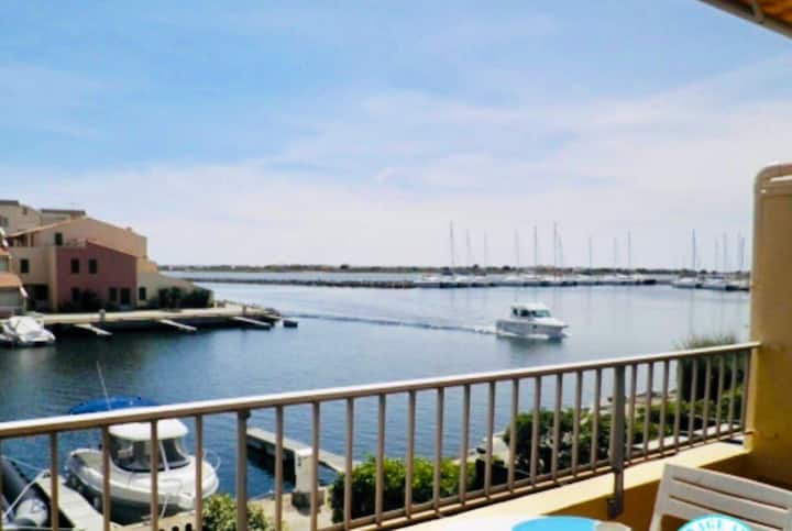 Appartement Dans Marina Privée - Gruissan