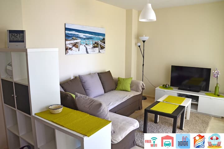 New&light, Wi-fi, Private Parking, Pool, Aircon - Villajoyosa