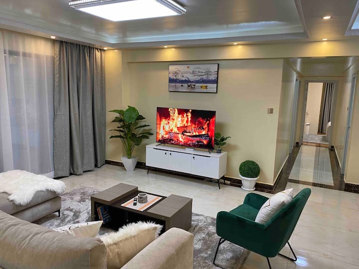 Spacious 3bd With Stocked Kitchen In Kilimani - Nairobi