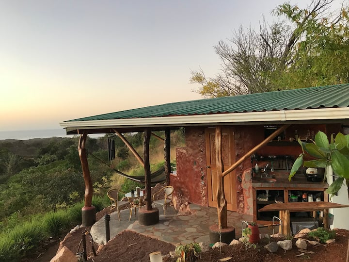 Earth House With Amazing View - Nosara