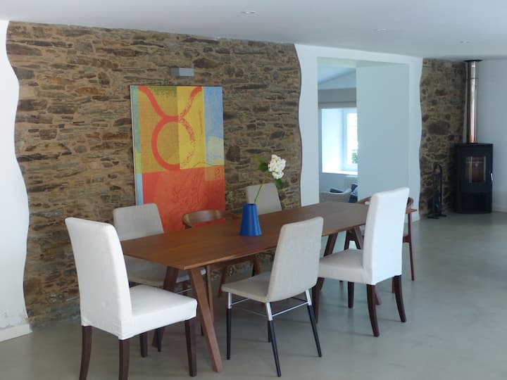 Fabulous Rural Oasis Heated Pool 35min To Santiago - Spain
