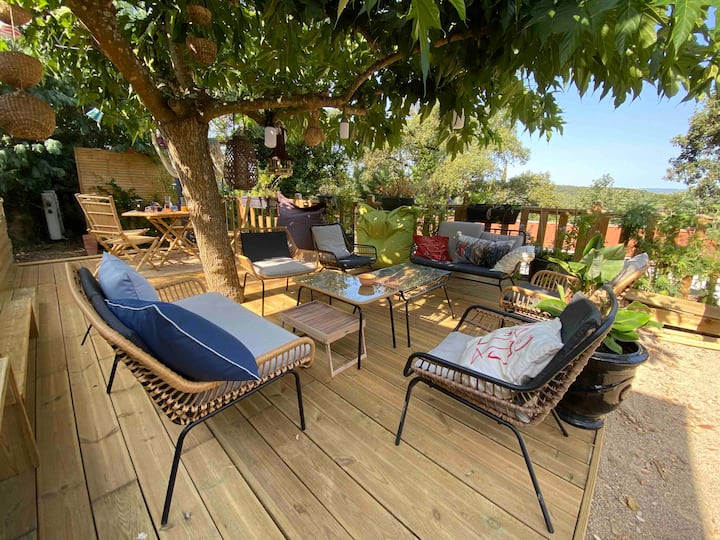 St Tropez Gassin Bungalow Mobil Homeluxe 6pers - Ramatuelle