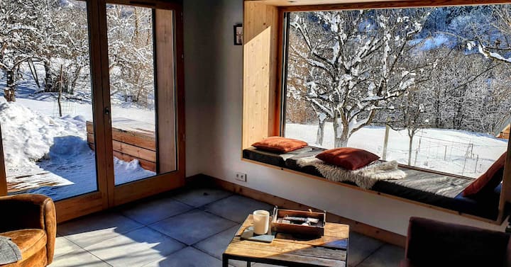 Appartement Cosy Avec Vue Montagne - Les Coches