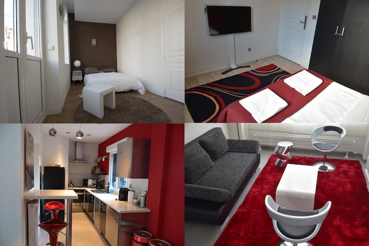 10mn à Pied Lille Centre: 5 Chambres, 3 Sdb, 3wc - Lila