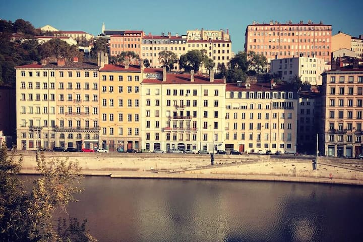 Superbe Appart. 90 M2 Vue Quais De Sâone - Centre - Lyon