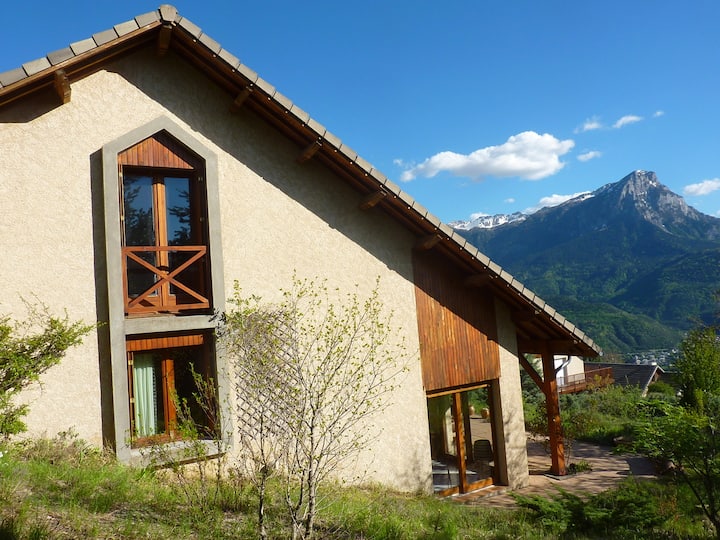 Maison Puy Sanières Avec Vue Panoramique - Embrun