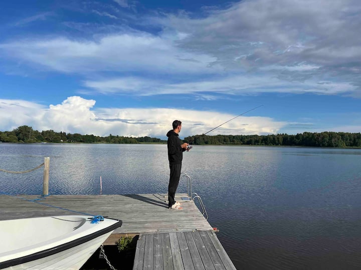 Beautifully Located Lake Plot, Room For 8, Dalarna - Avesta